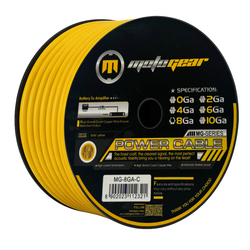 THE POWER CABLE MG-8GA-C – MOTOGEAR INTERNATIONAL PVT.LTD
